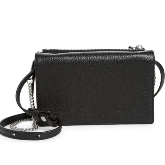 All Saints | Bags | All Saints Fetch Chain Cross Body Wallet Nwt | Poshmark